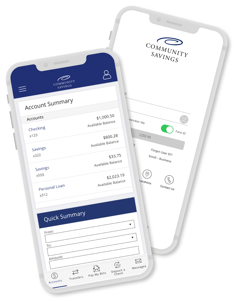 Certificate of Deposit Account from Community Savings